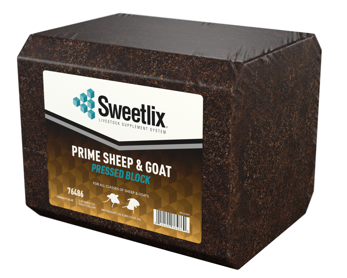 Sweetlix Prime Sheep & Goat Protein Pressed - - Jake's Feed & Garden