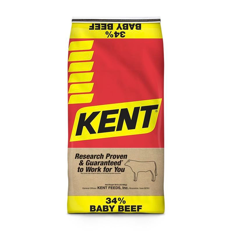 Kent 34% Baby Beef - - Jake's Feed & Garden