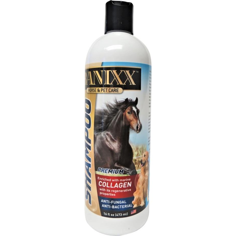 BANIXX MEDICATED SHAMPOO W/COLLAGEN - - Jake's Feed & Garden